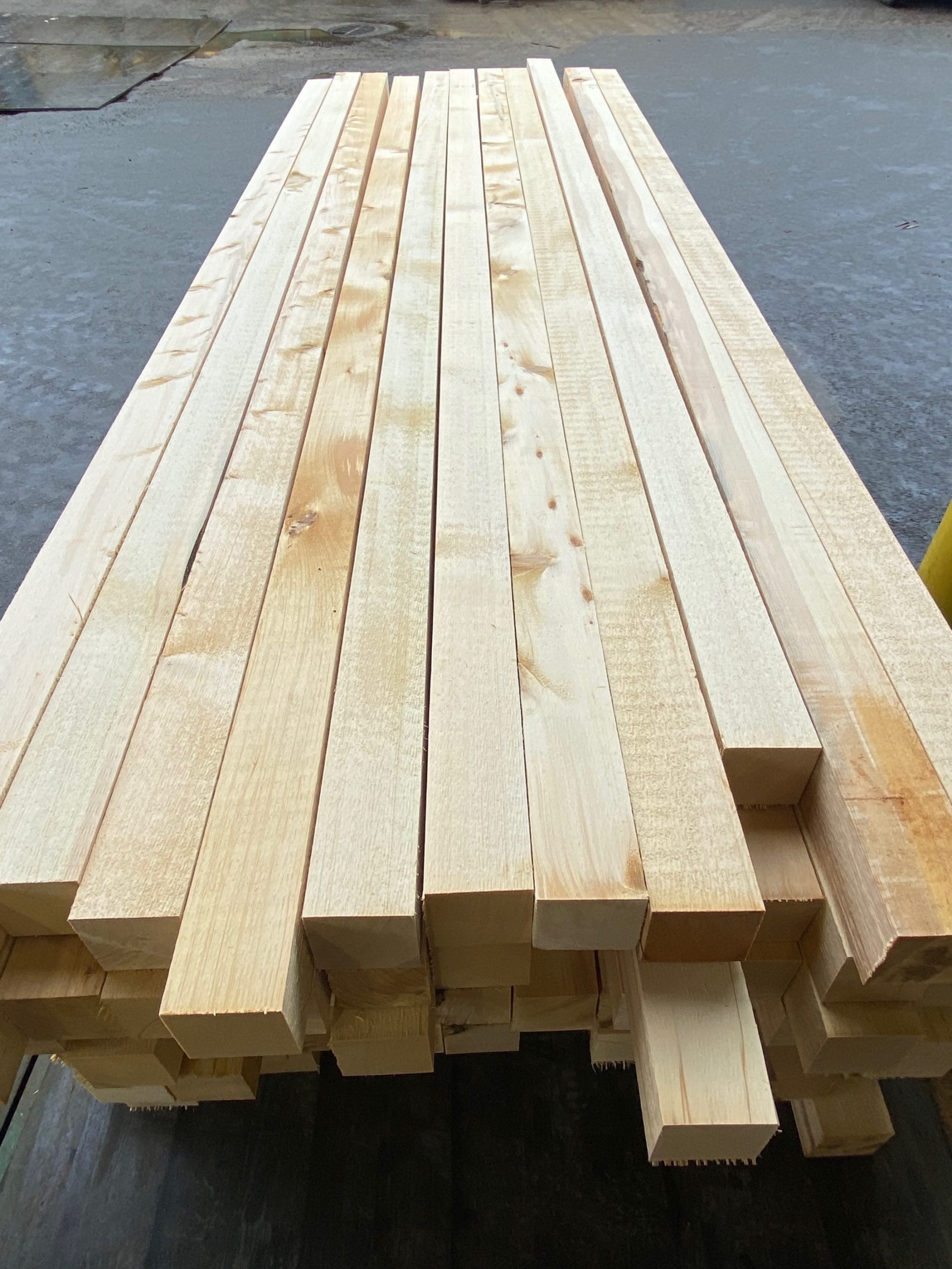 4x4 Rougher Headed Green Appearance Timber - Kermode Forest Products